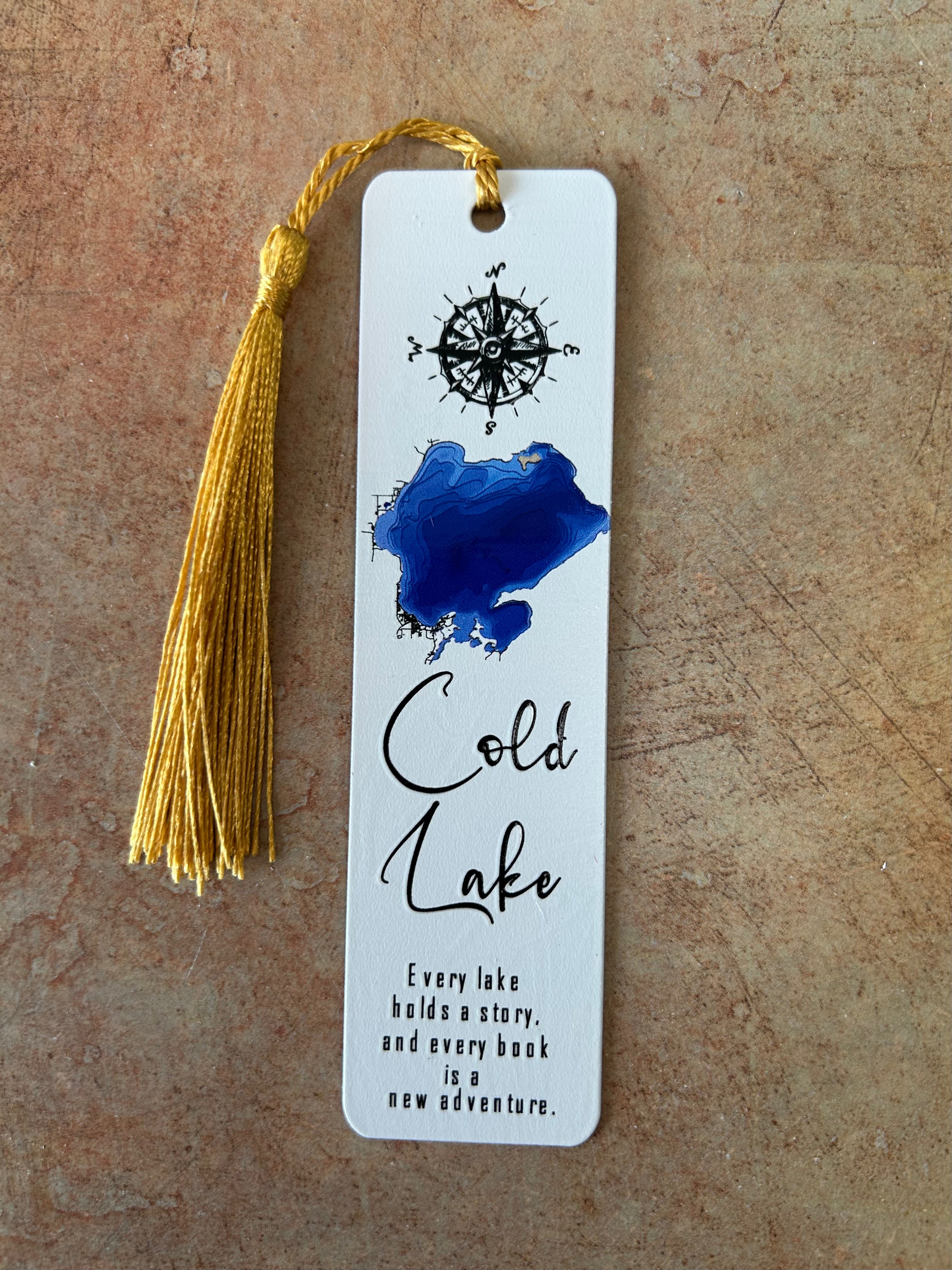 Cold Lake, AB, Bookmark – Northern maps
