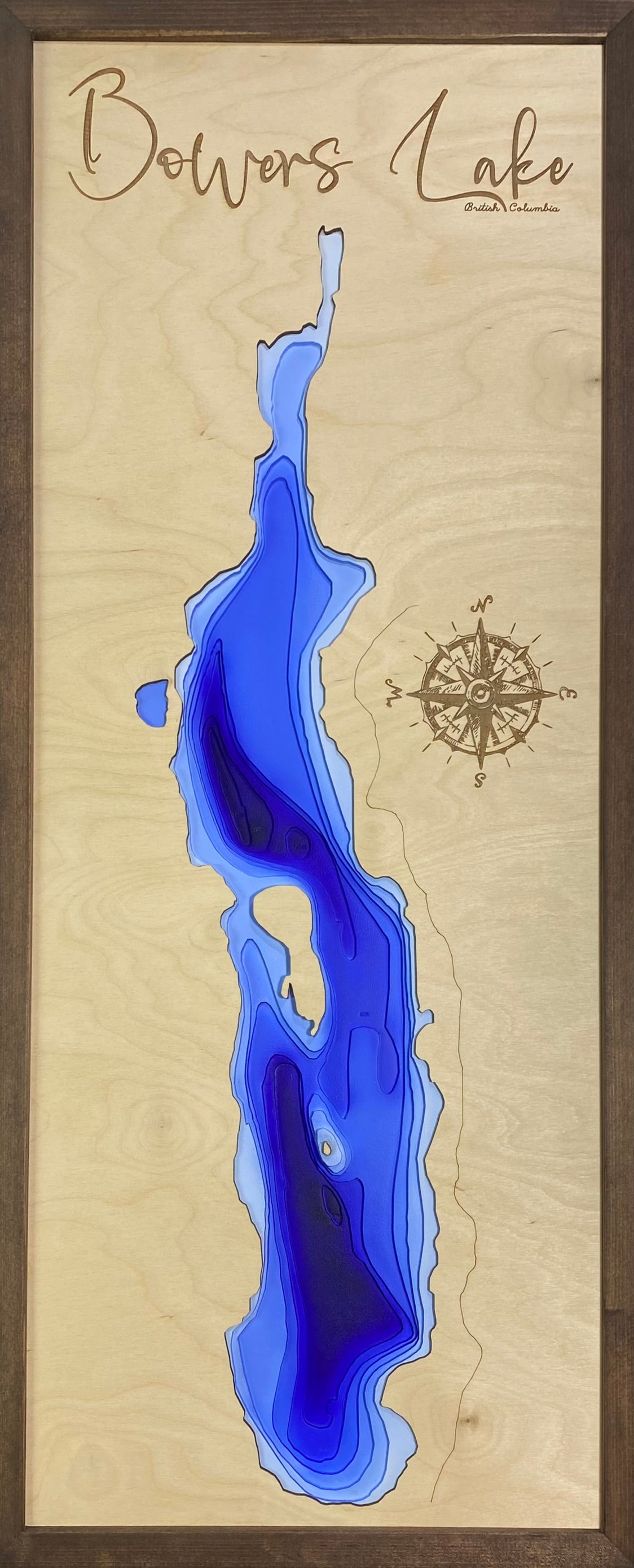 Bowers lake ,BC – Northern maps