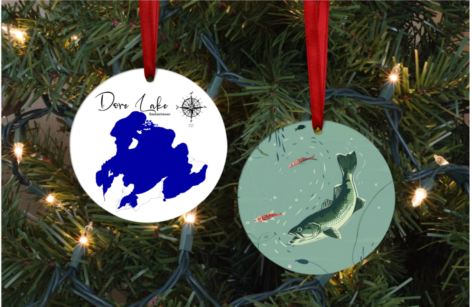 Dore Lake Ornament – Northern maps