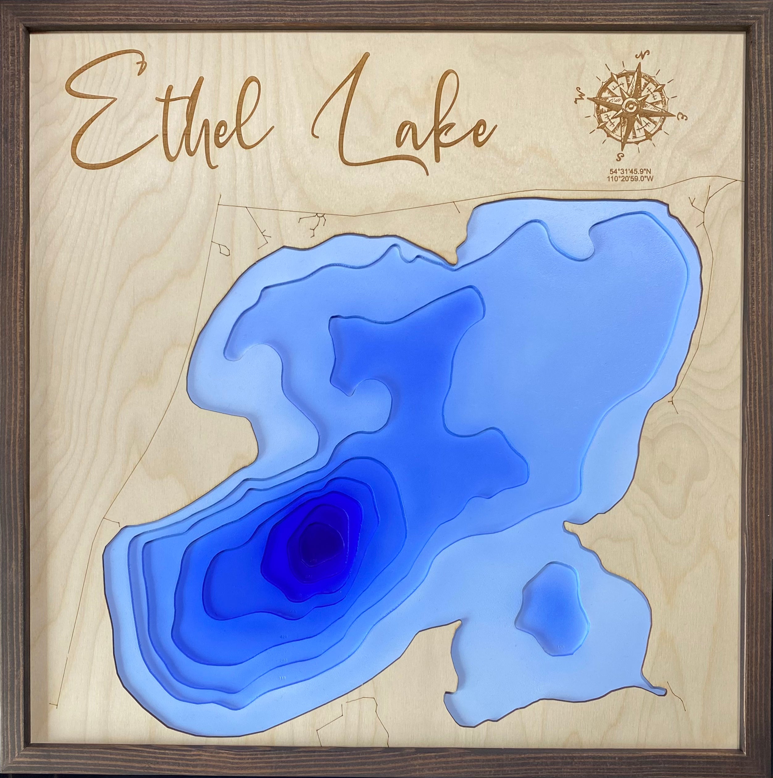 Ethel Lake , Alberta – Northern maps