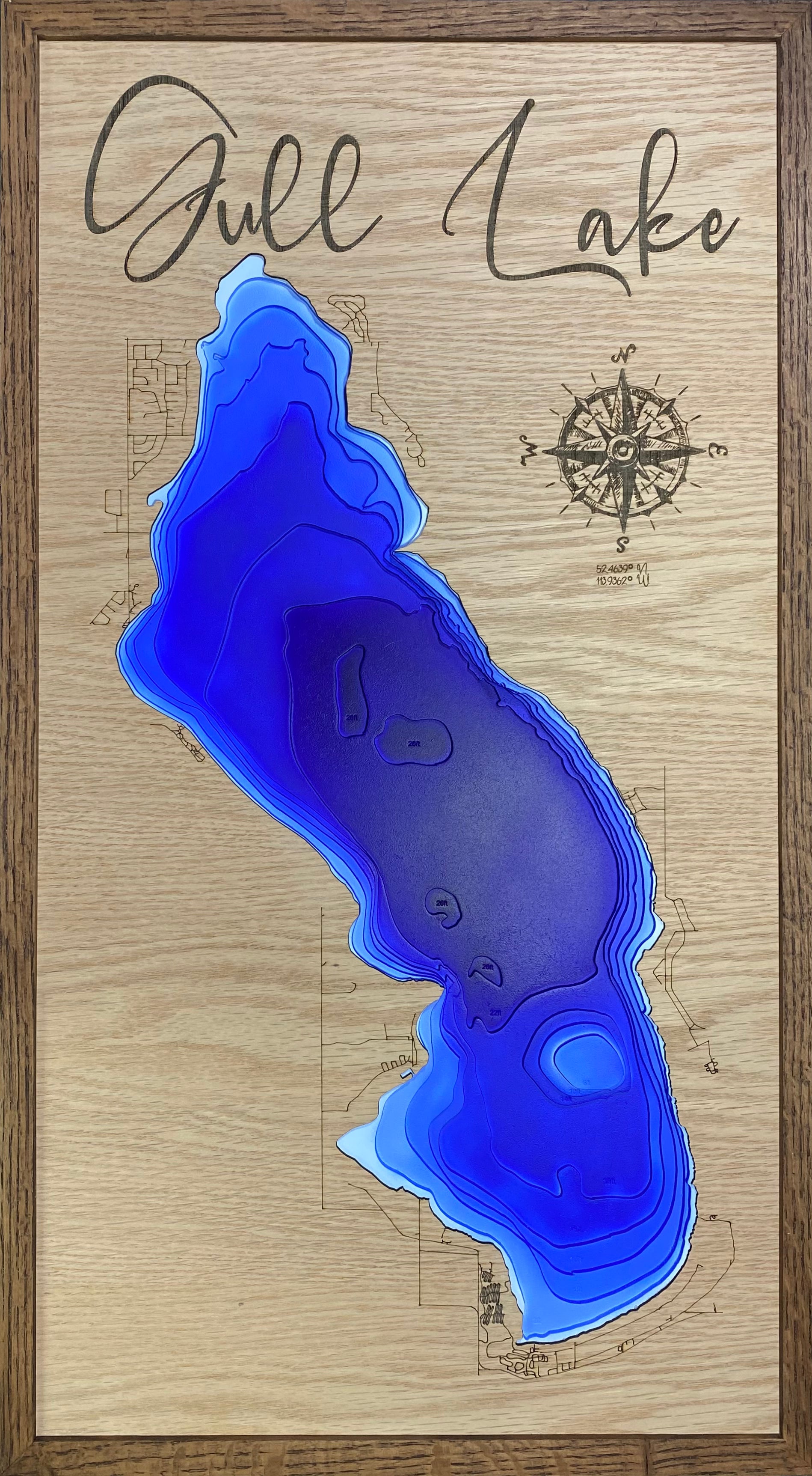 Gull Lake , Alberta – Northern maps